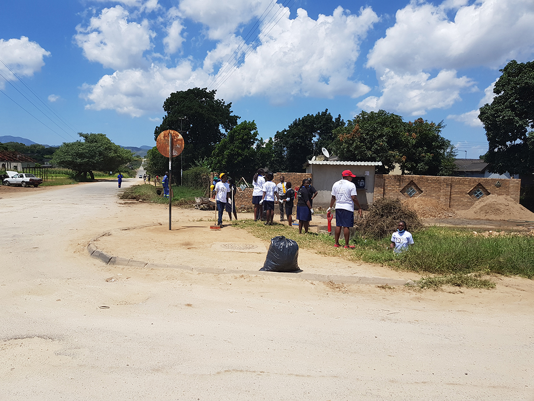 Clean-up campaign in Mutare - Zimbabwe Consolidated Diamond Company