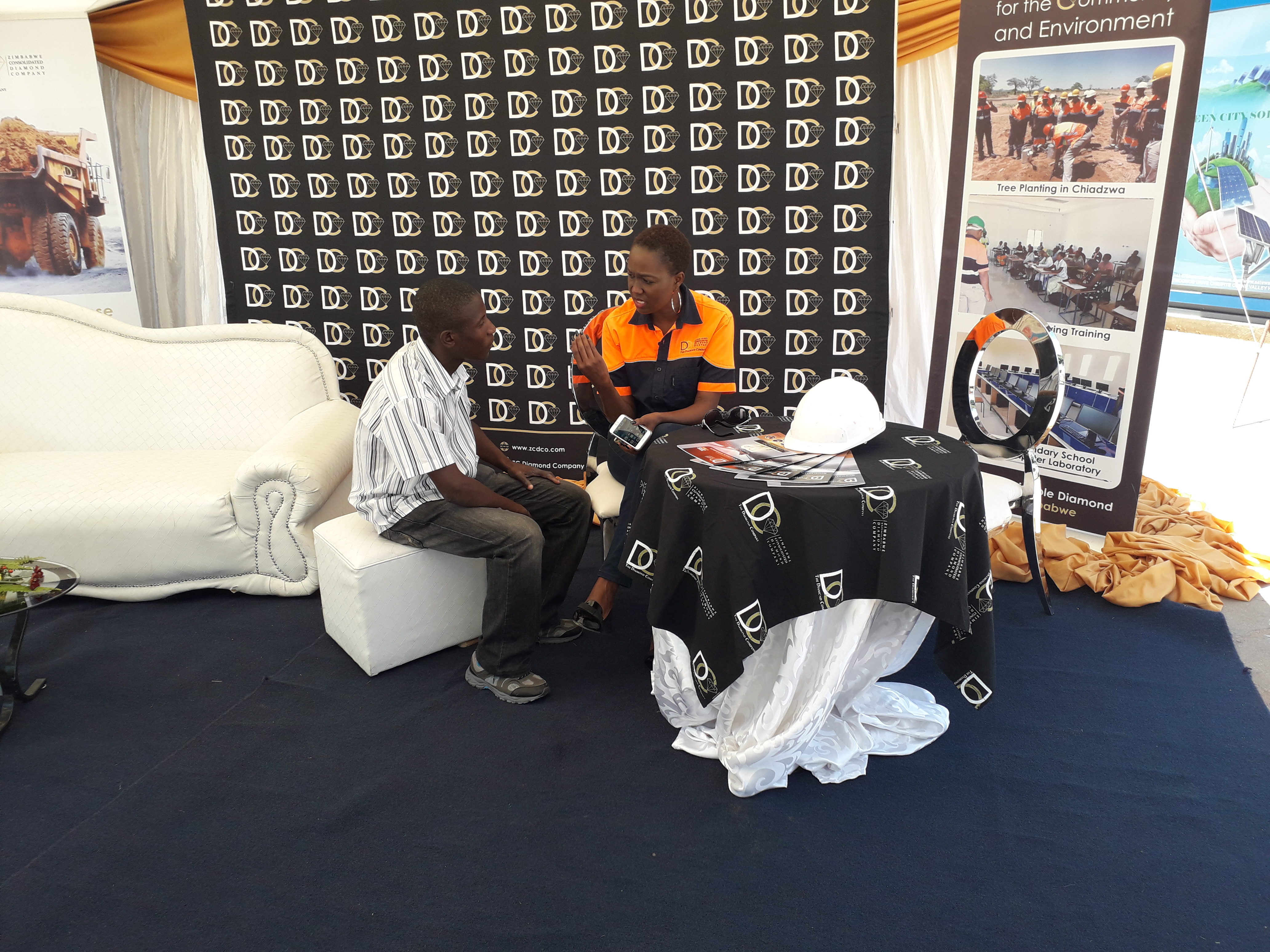 ZCDC at Diamond FM 2019 Safety Expo - Zimbabwe Consolidated Diamond Company